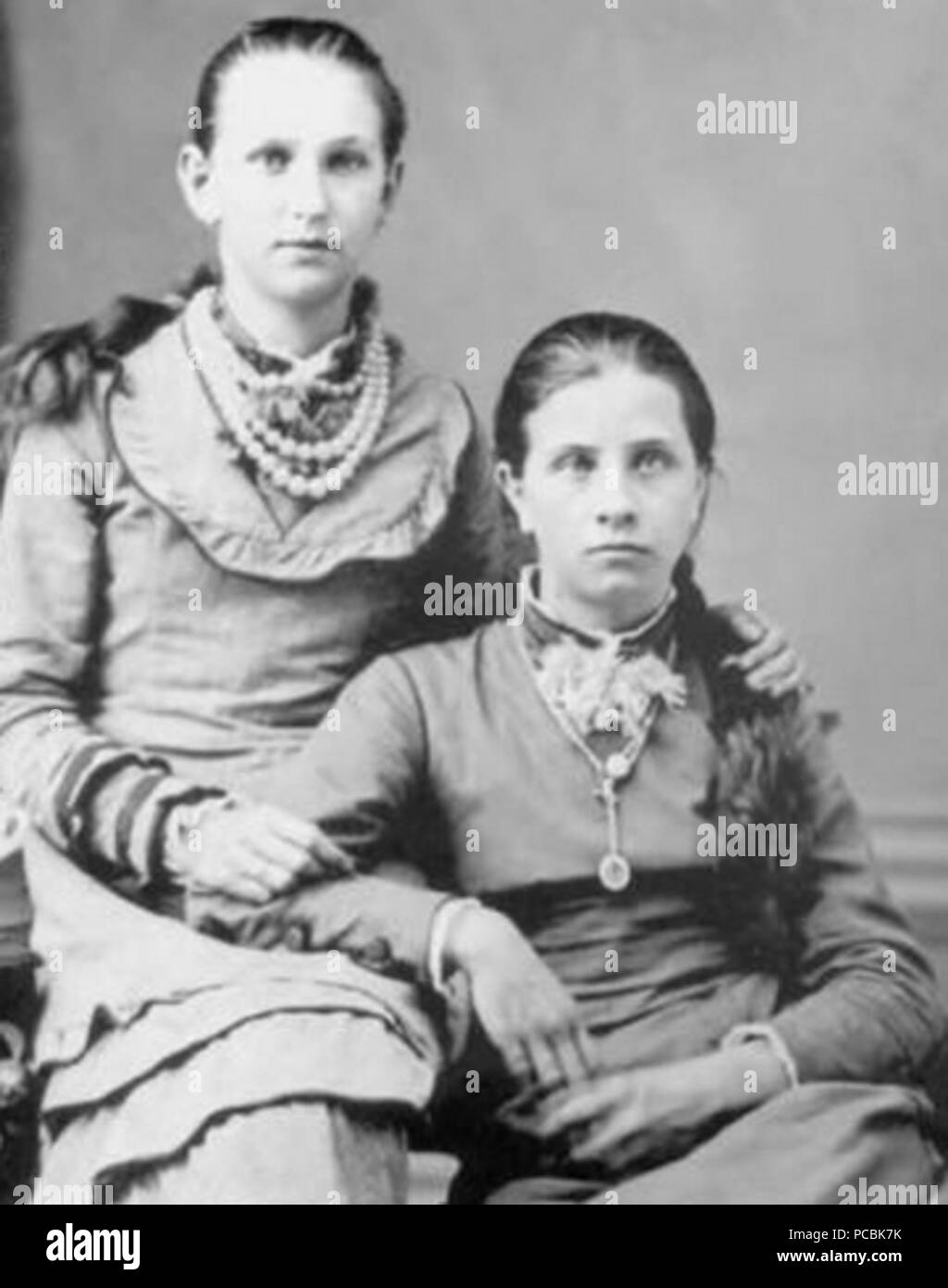 3 Annie and Florence Deeks circa 1880 Toronto Public Library Stock ...
