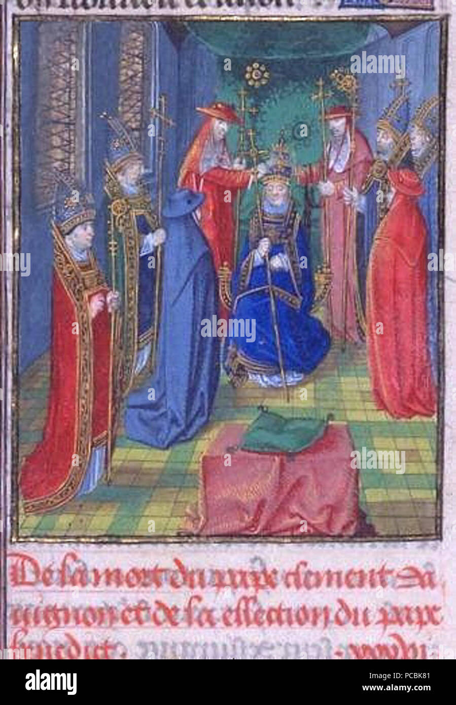 4 Antipope Benedict XIII Stock Photo - Alamy