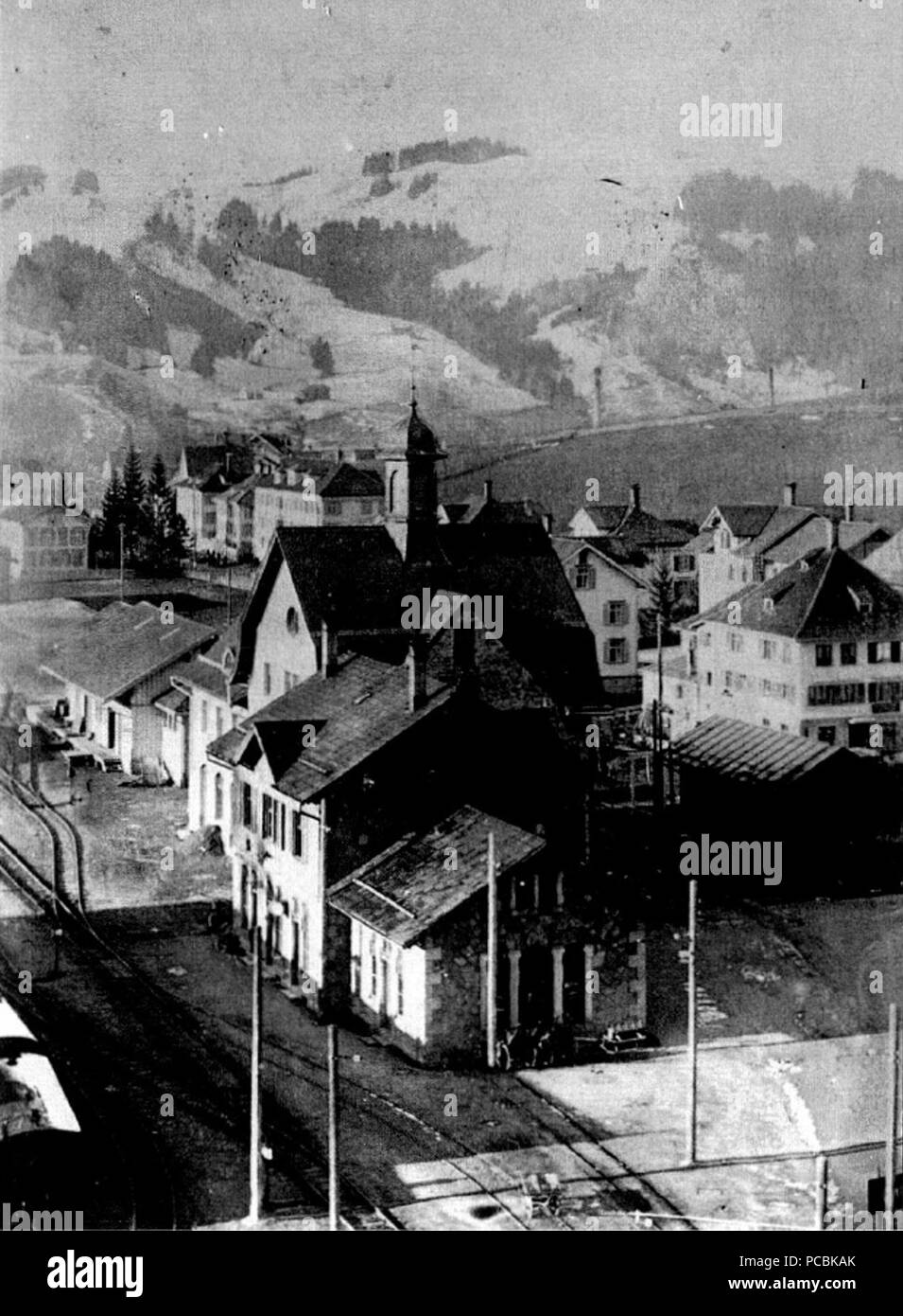 4 ASt Neuer Bahnhof Gais Stock Photo - Alamy