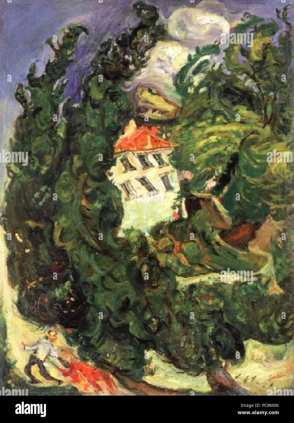 8 Chaim Soutine-Red Donkey 1922 Stock Photo - Alamy