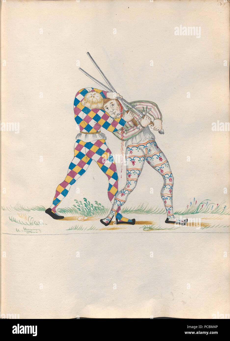 10 Cod.10799 034r Stock Photo - Alamy