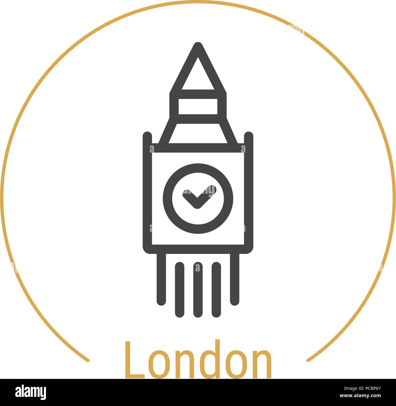 London, Great Britain Vector Line Icon Stock Vector Image & Art - Alamy