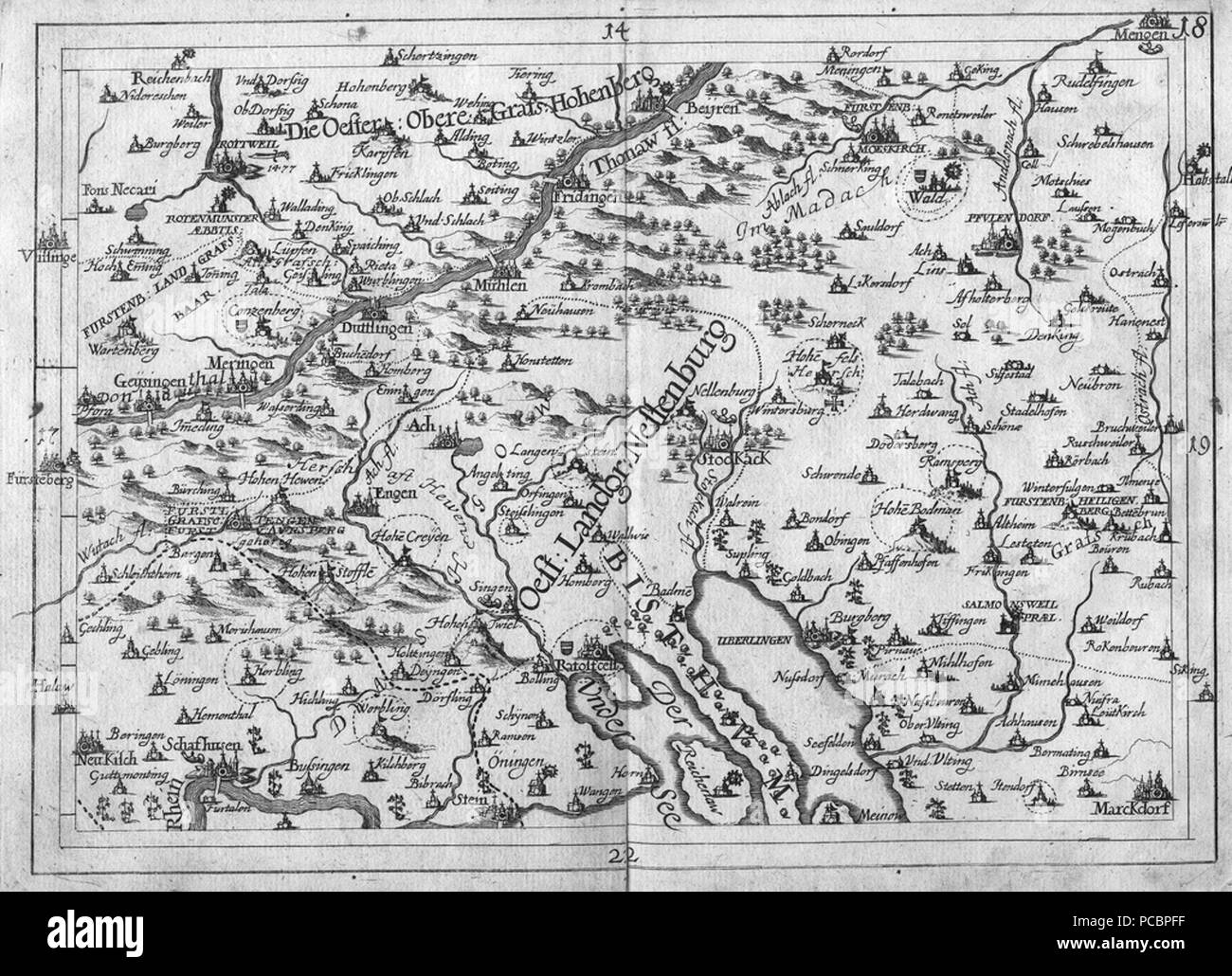 Map germany 1700s hi-res stock photography and images - Alamy
