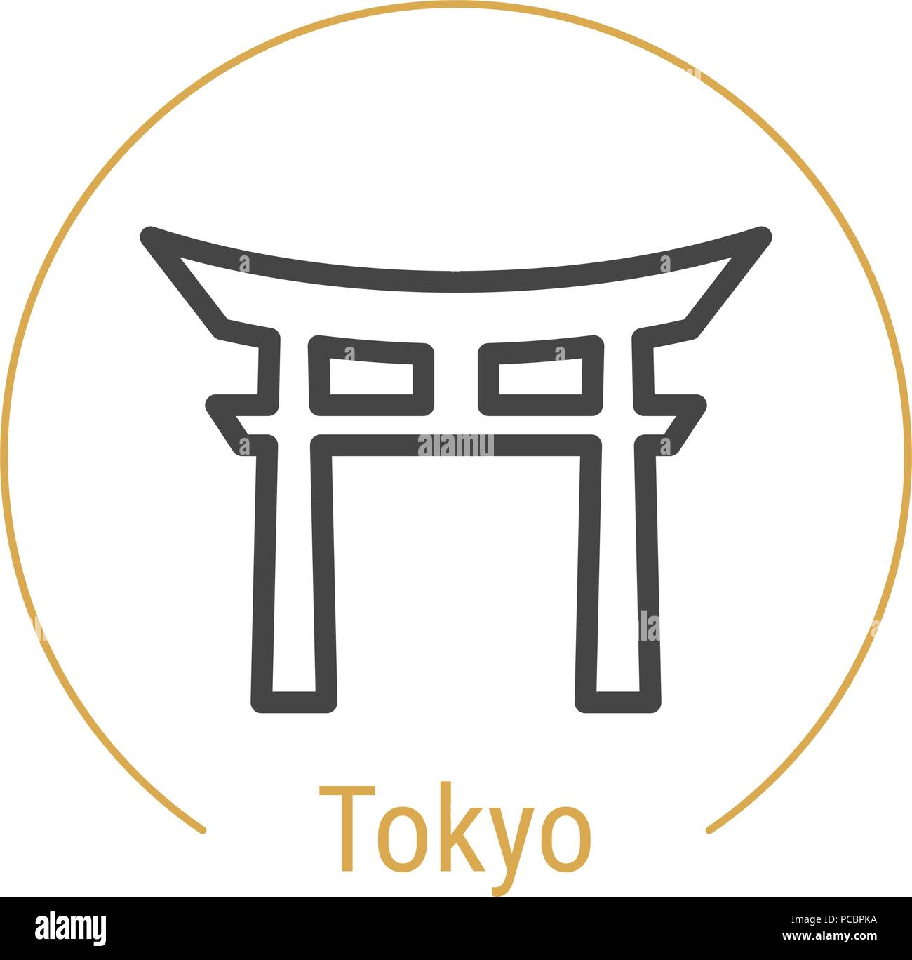 Tokyo Japan Stock Vector Images - Alamy
