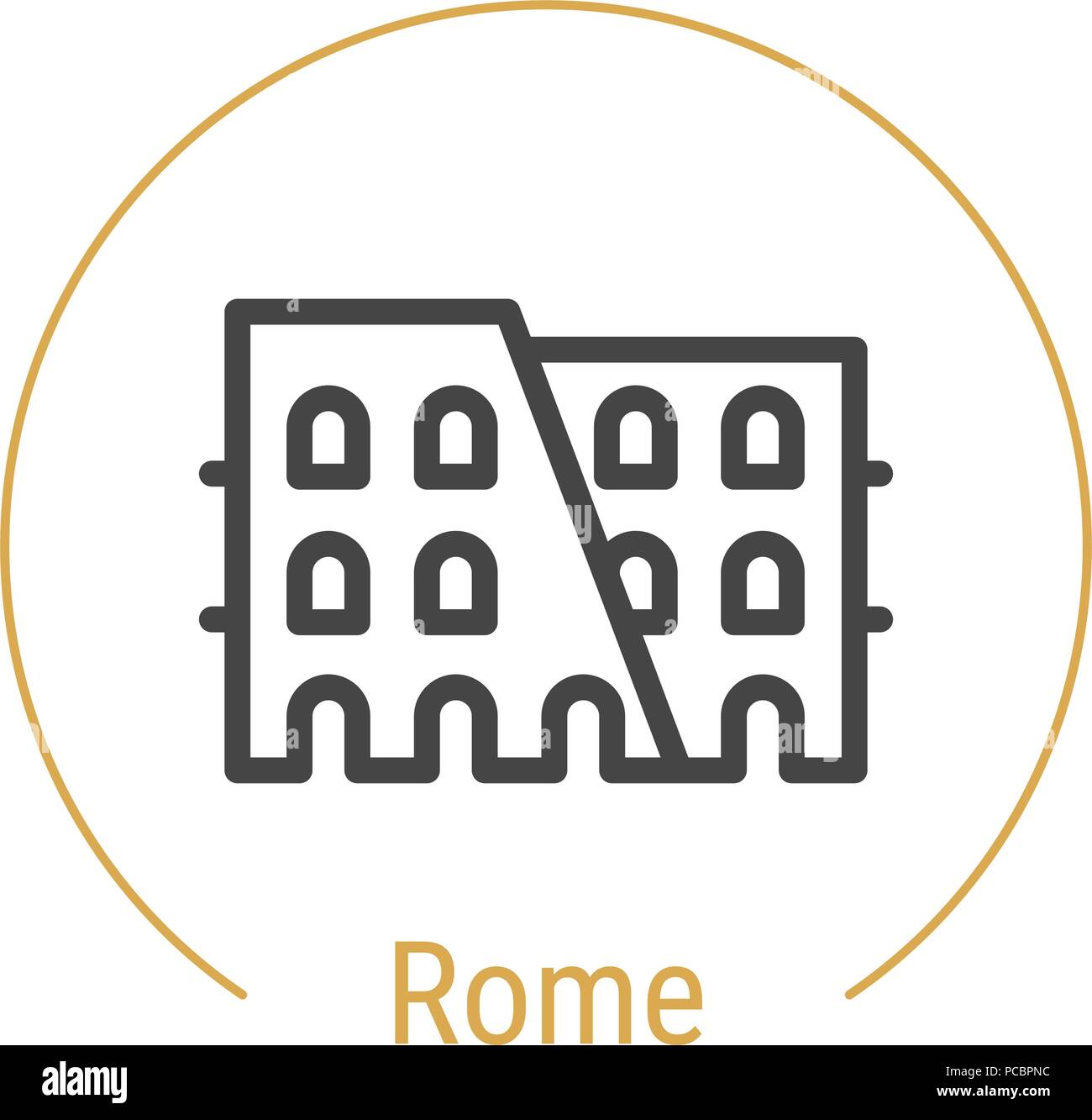 Gold of rome Stock Vector Images - Alamy