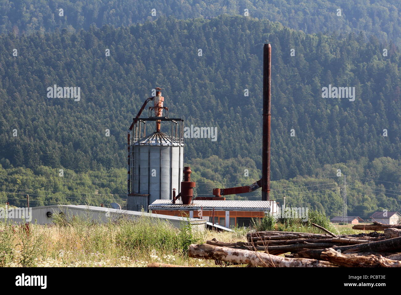Wood processing plant hi-res stock photography and images - Alamy