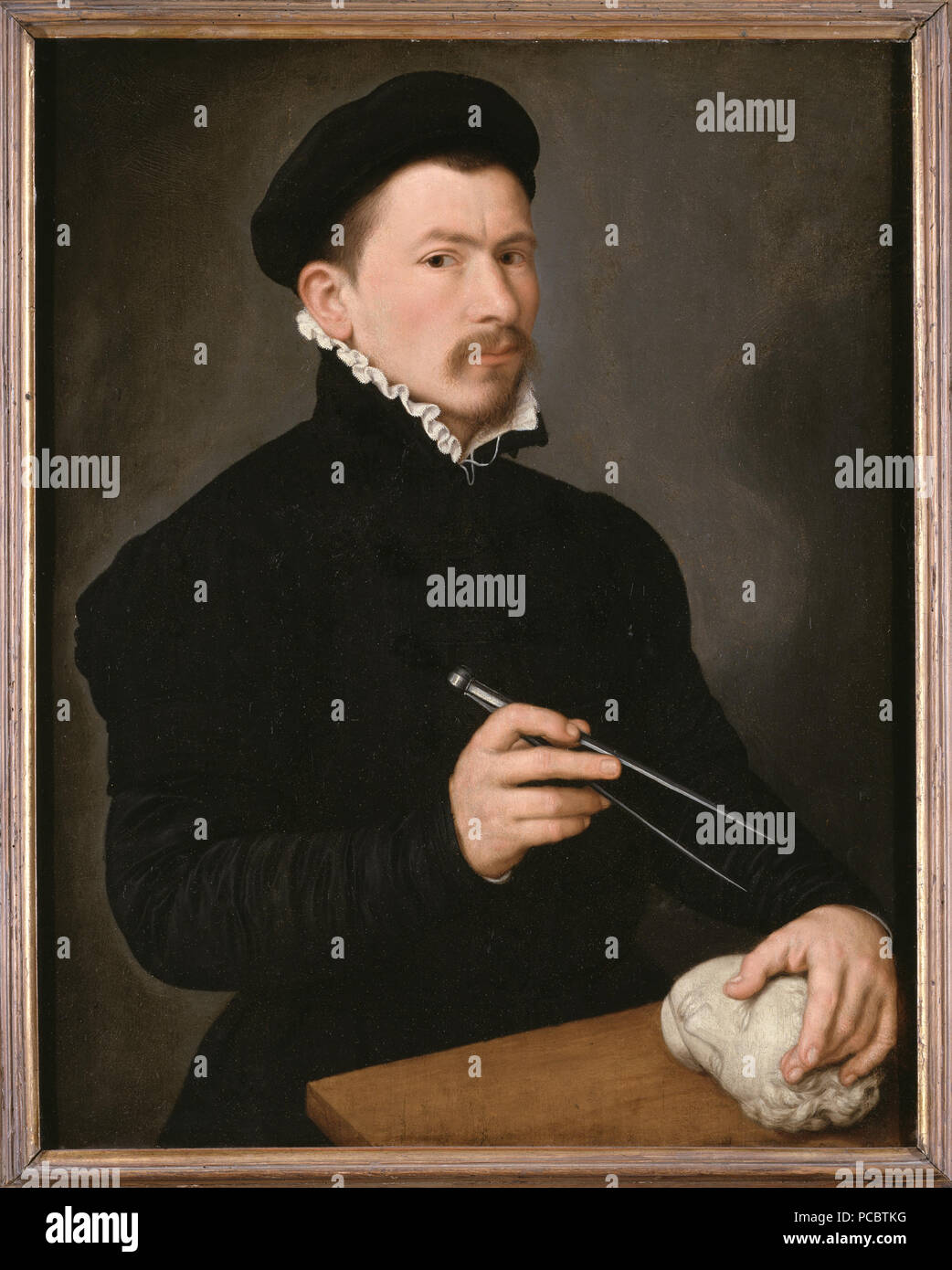 73 Portrait of a Sculptor, possibly Johan Gregor van der Schardt ...