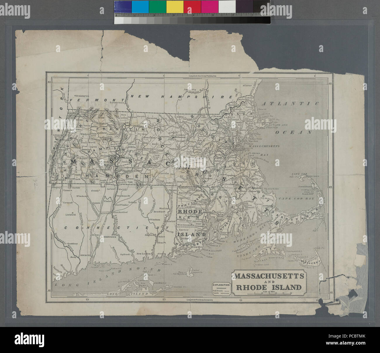 Rhode island map hi-res stock photography and images - Alamy