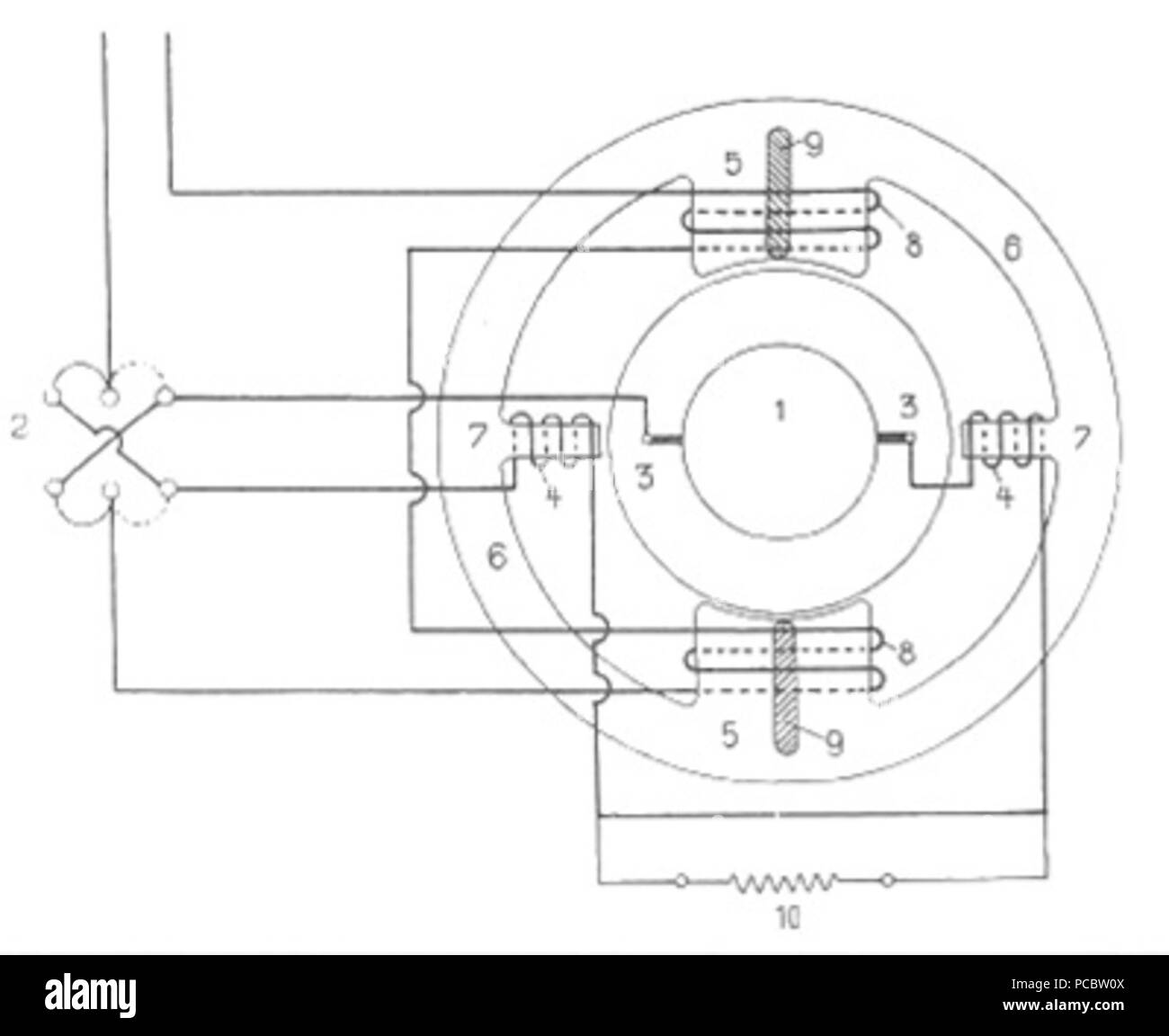 38 MFO Lok Nr 1 und 2 Fahrmotor Schema Stock Photo - Alamy