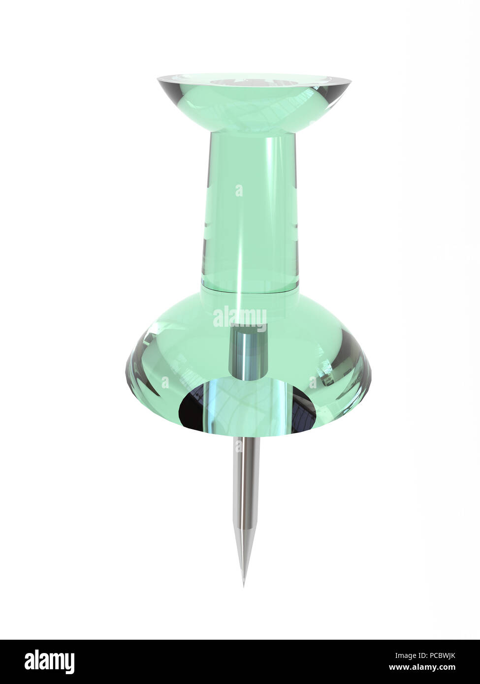 Green push pin hi-res stock photography and images - Alamy