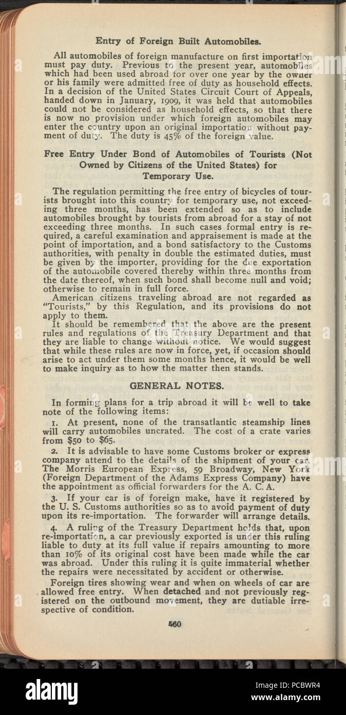 42 Tour book (NYPL b13679865-5091014 Stock Photo - Alamy