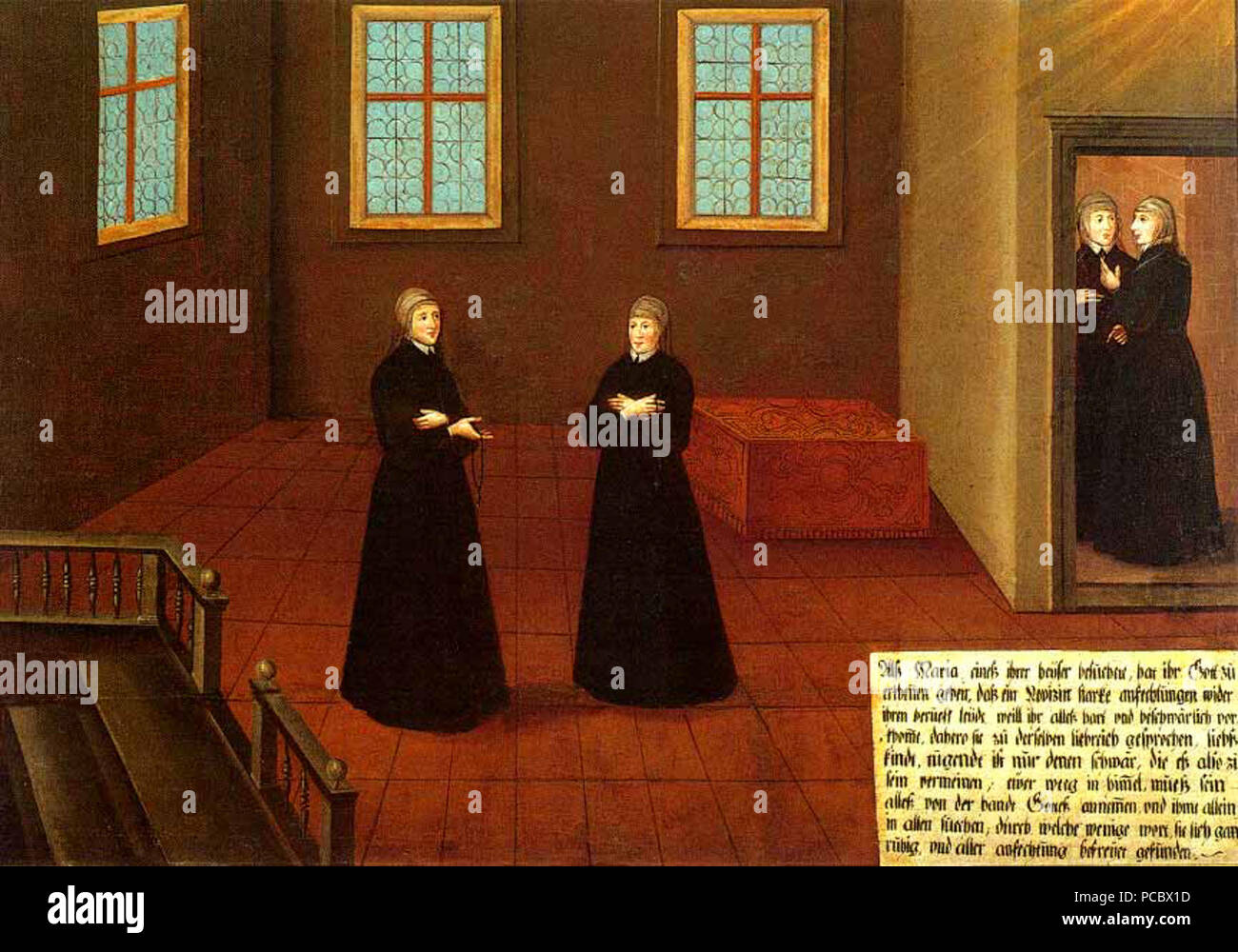 44 Painted Life of Mary Ward 48 Stock Photo - Alamy