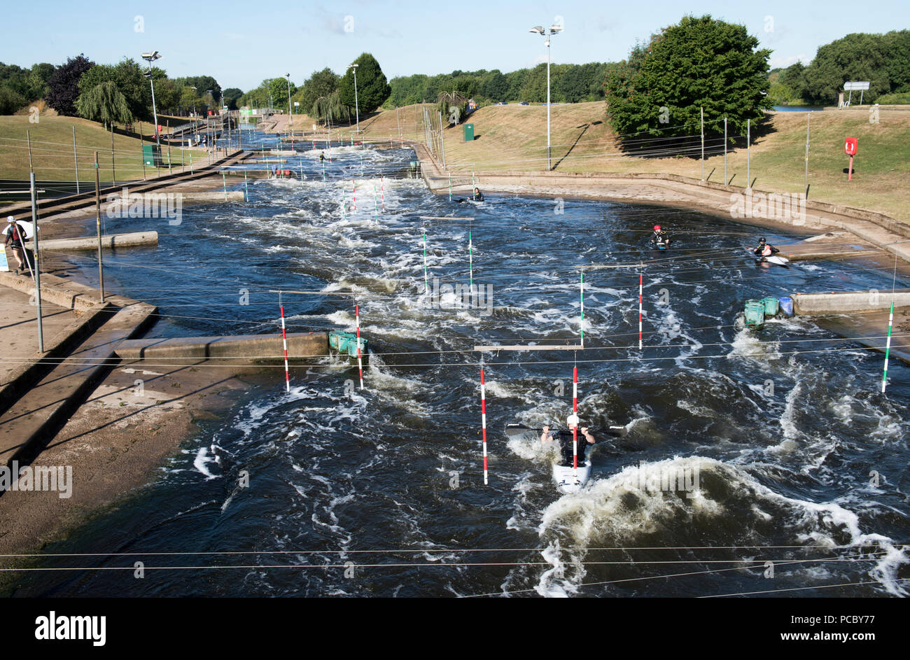 The White Water Course at Holme Pierrepont Country Park, Home of the ...