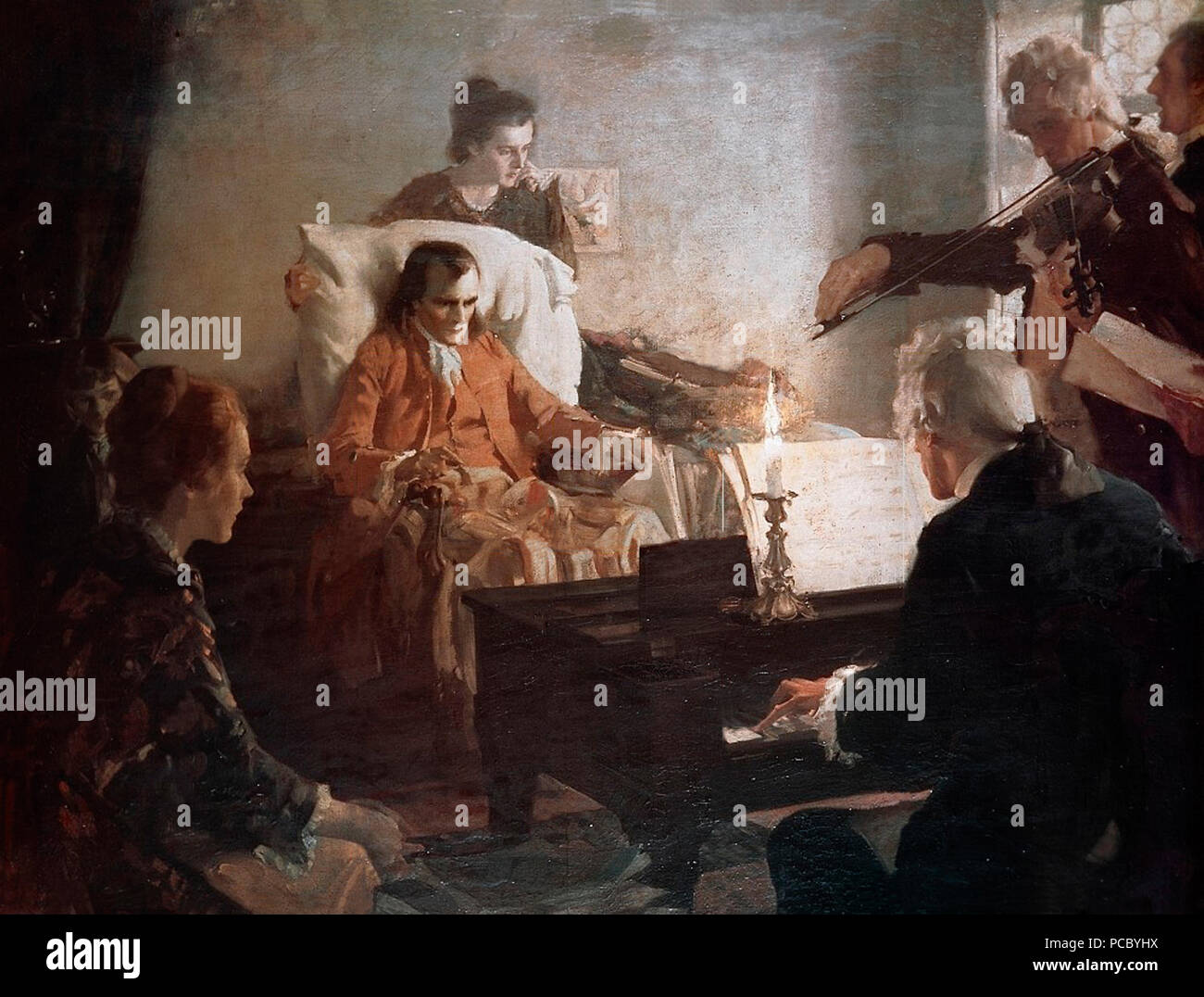 Mozart death hi-res stock photography and images - Alamy