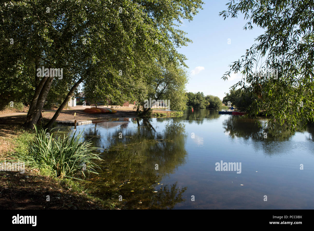 A sunny summer day at Holme Pierrepont Country Park, Home of the ...