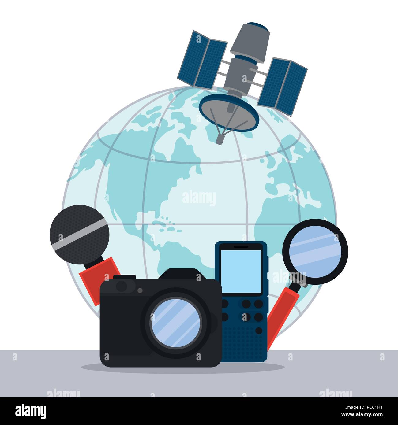 Journalism around the world Stock Vector Image & Art - Alamy