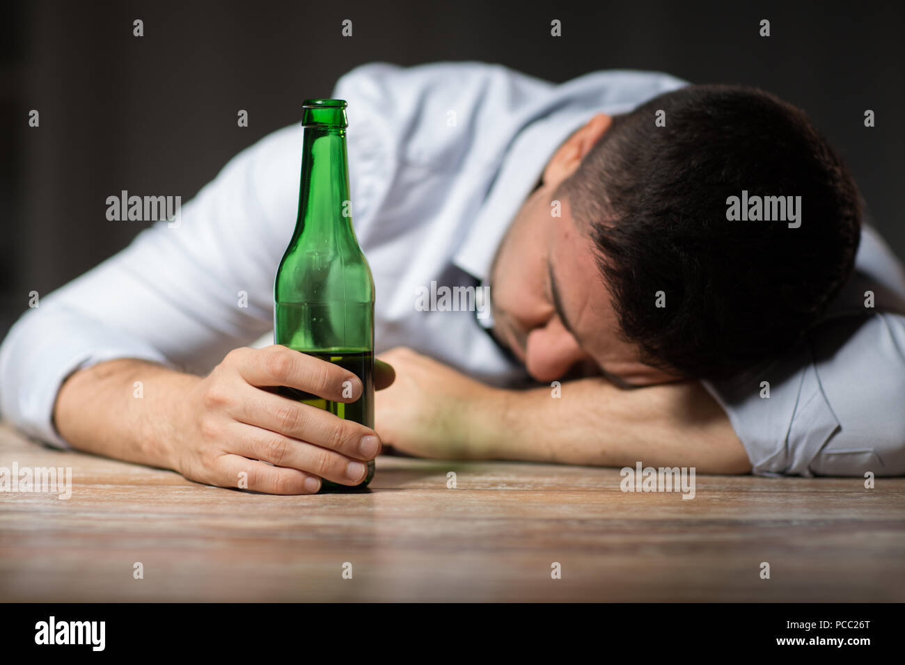 Drunk man beer hi-res stock photography and images - Alamy