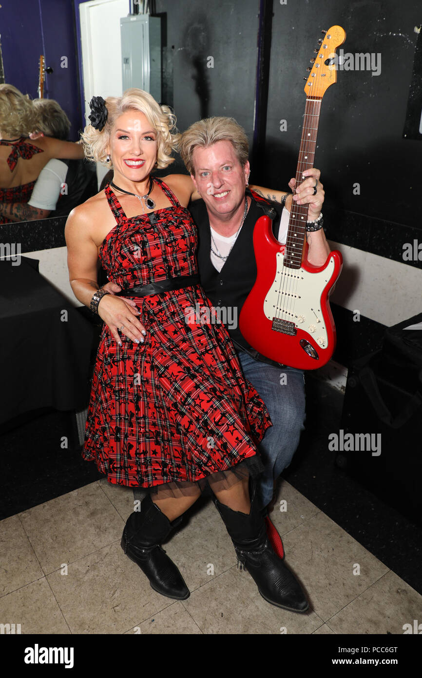 The Swansons pictured at The Canyon in Agoura Hills, California ...