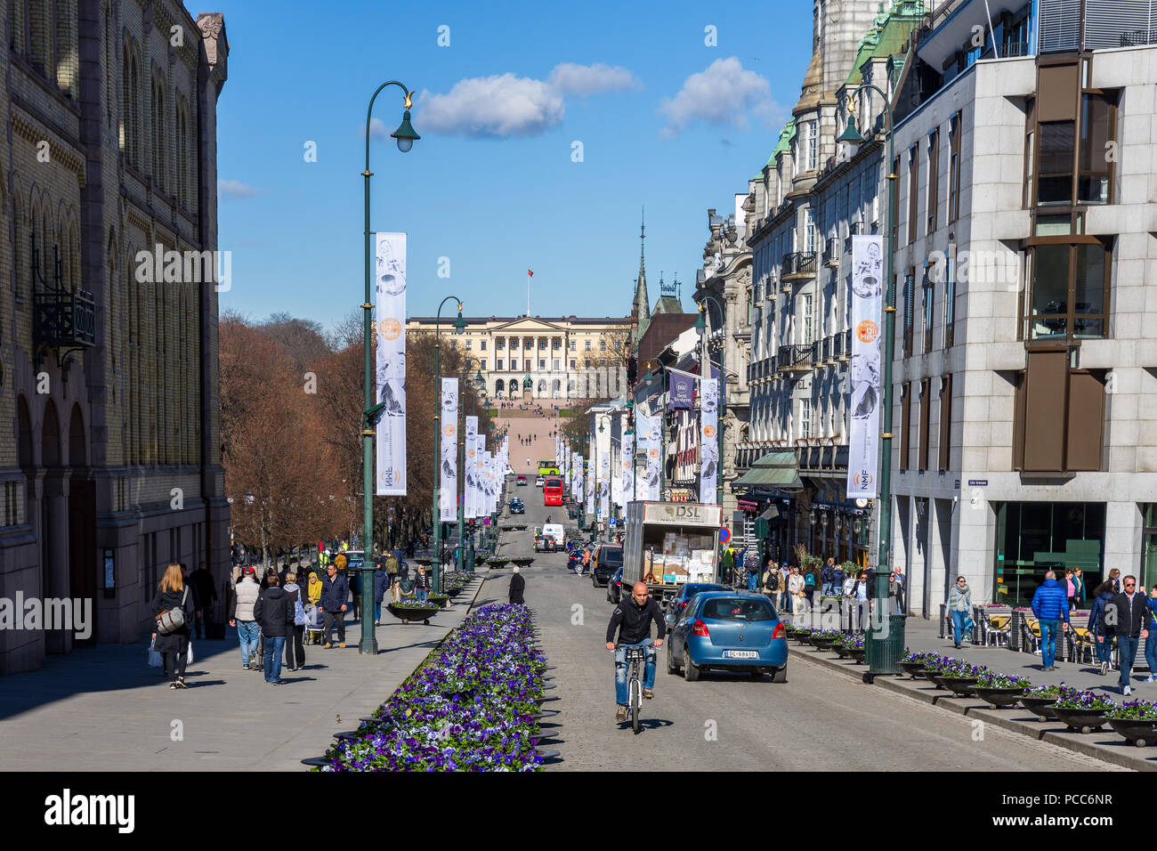 Oslo street hi-res stock photography and images - Alamy