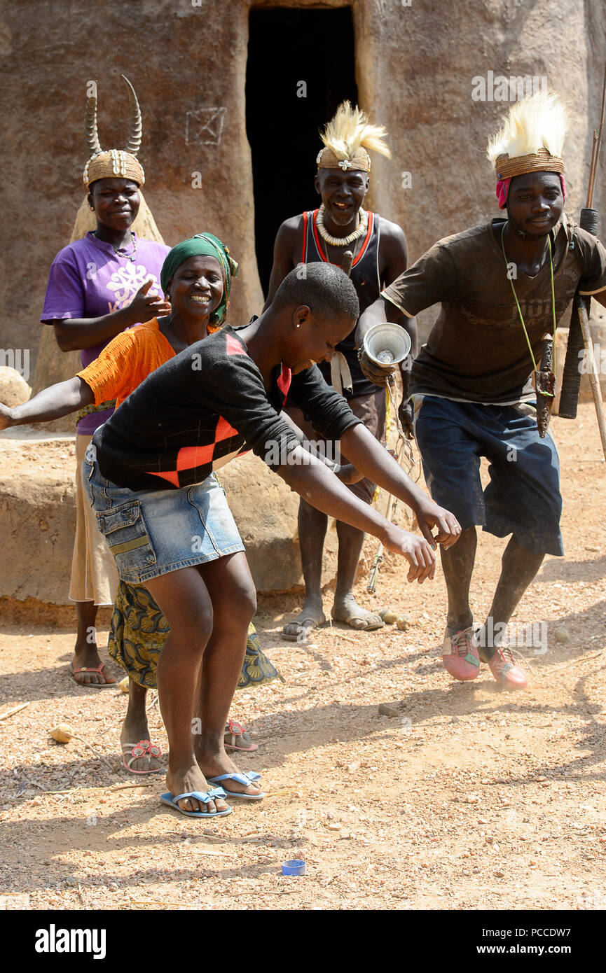 Tamberma native people hi-res stock photography and images - Alamy