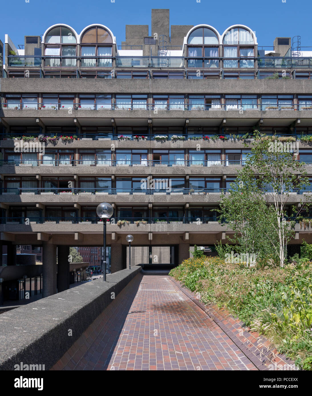 The Barbican was built between 1965 and 1976, on a 35-acre site that ...