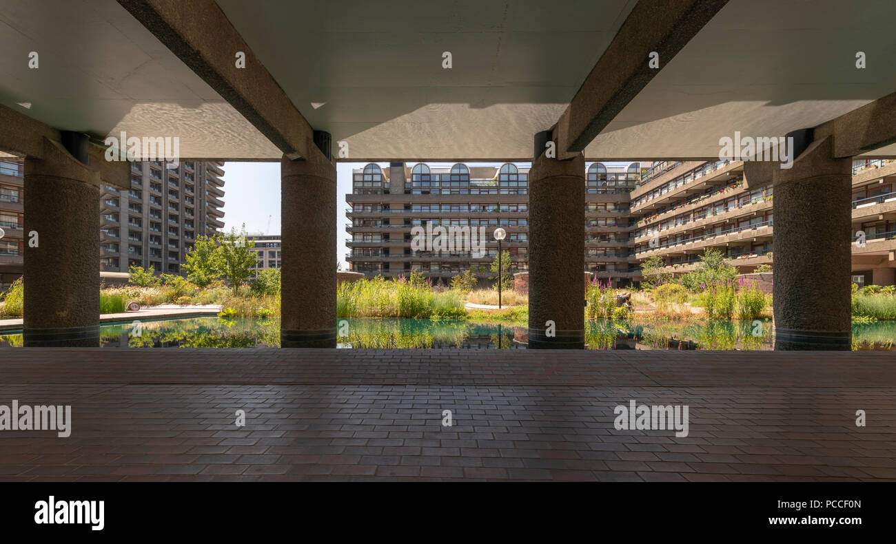 The Barbican was built between 1965 and 1976, on a 35-acre site that ...