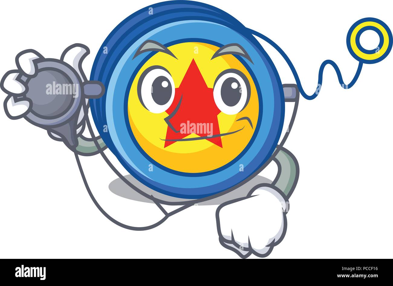 Doctor yoyo character cartoon style Stock Vector Image & Art - Alamy