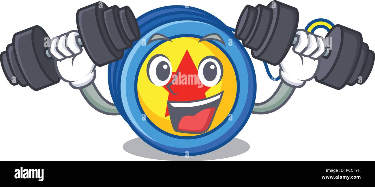 Fitness yoyo character cartoon style Stock Vector Image & Art - Alamy