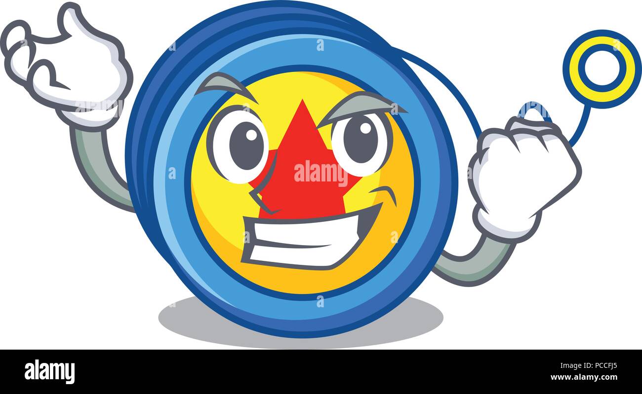 Successful yoyo character cartoon style Stock Vector Image & Art - Alamy