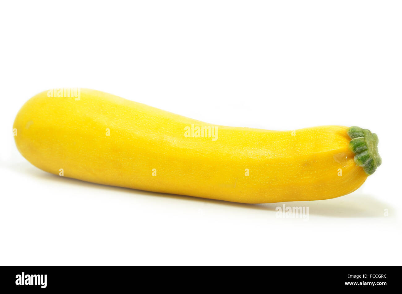 Yellow squash isolated on white background Stock Photo - Alamy