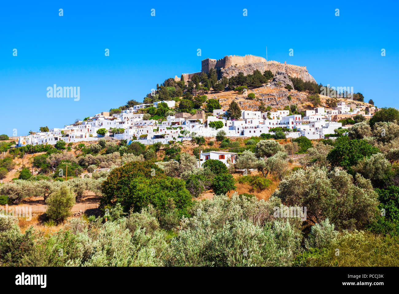 Rhodos panoramic aerial view hi-res stock photography and images - Alamy
