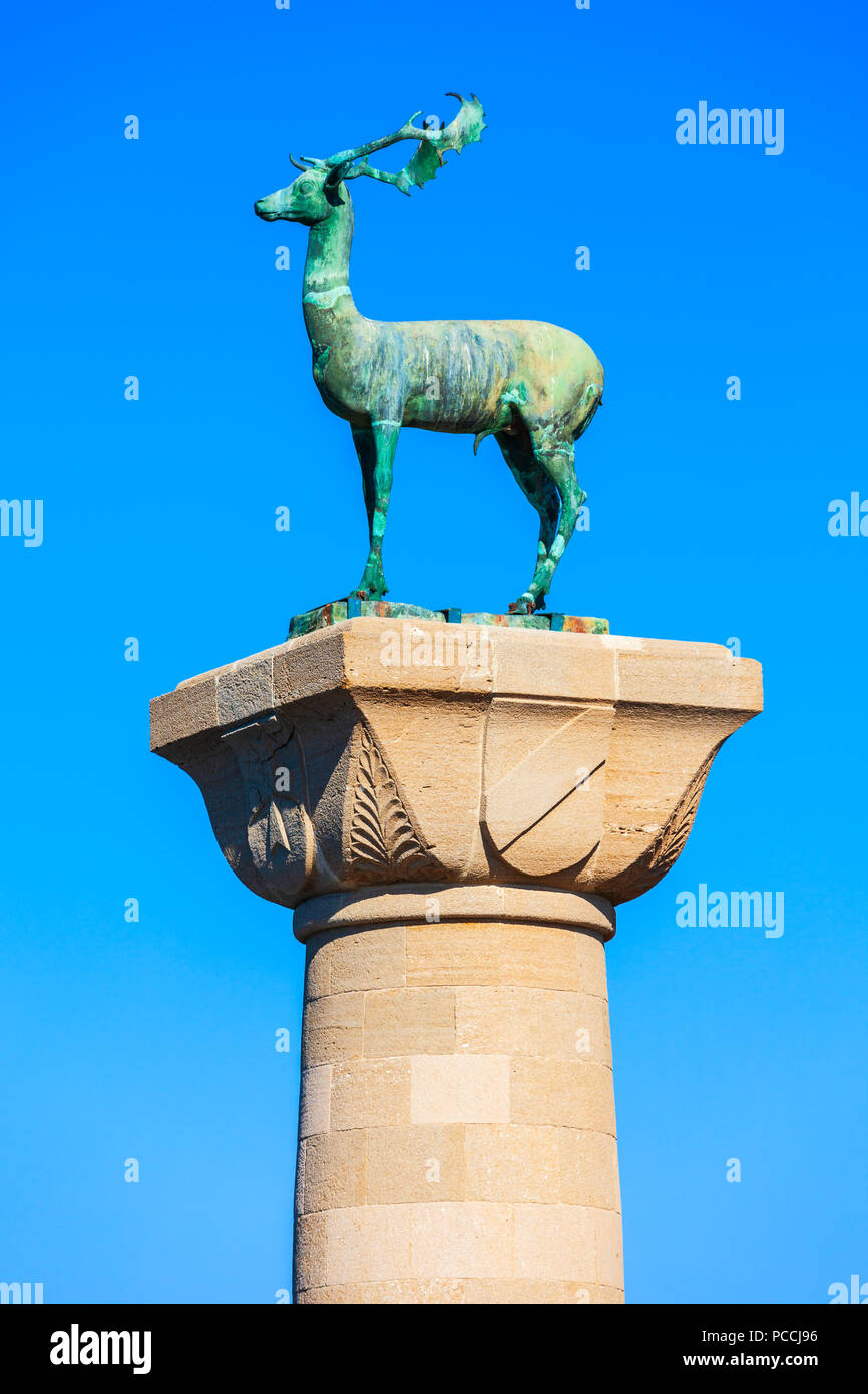 Colossus of rhodes statue hi-res stock photography and images - Alamy