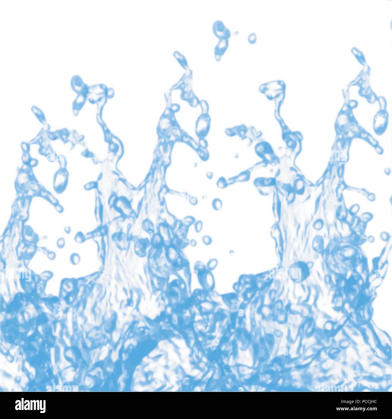 Water Splash Pattern