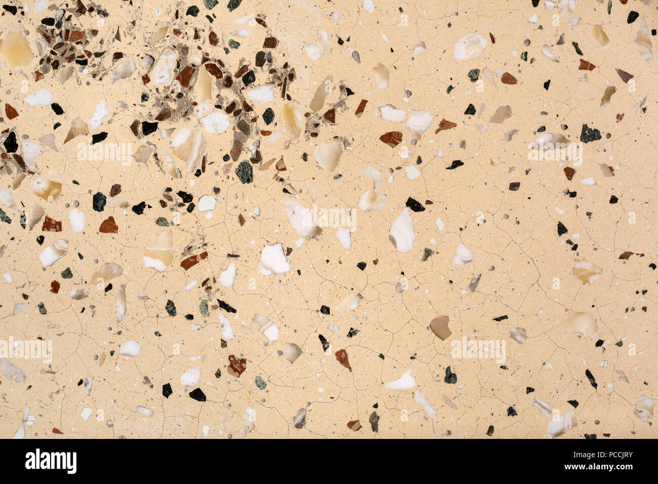 Abstract texture of old artificial marble background with white and ...