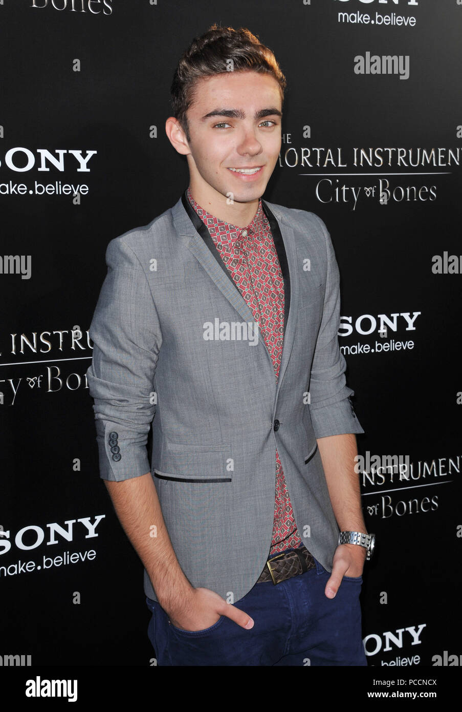 Nathan Sexton - The Wanted at the The Mortal Instruments City Of Bones ...