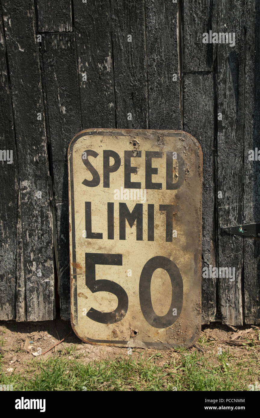 Road Speed Limit Sign White Background Stock Photos & Road Speed Limit ...