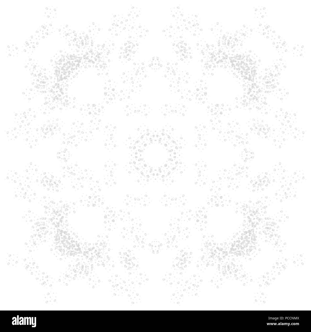 light grey watercolor mandala circle pattern, vector illustration Stock ...