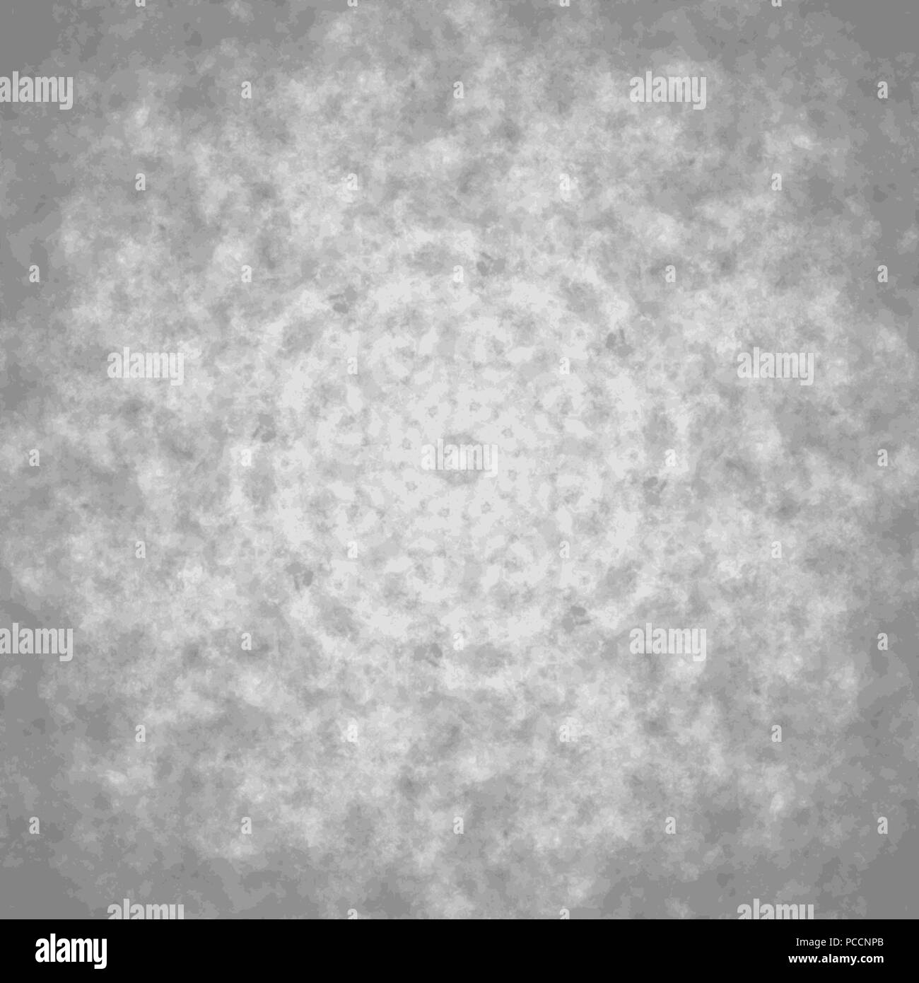 grey and white watercolor mandala flower tile pattern, vector ...