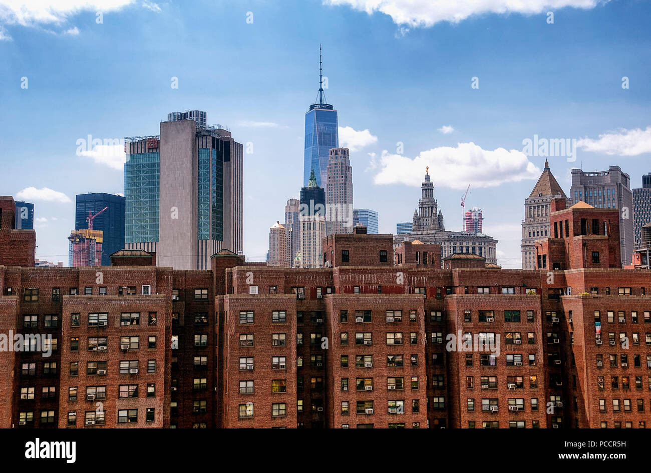 Brick Apartment New York Stock Photos & Brick Apartment New York Stock ...