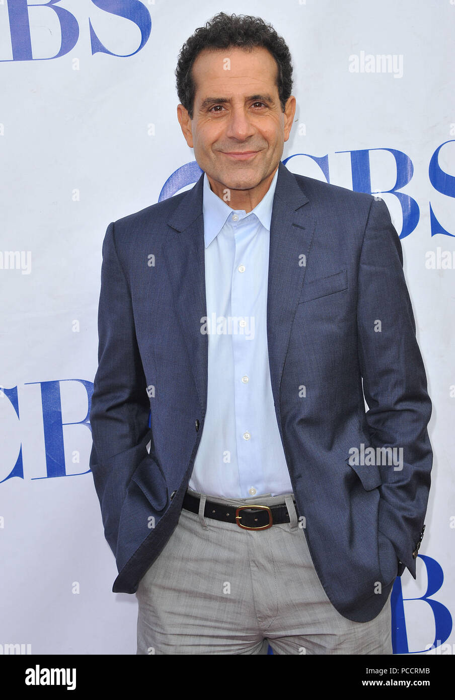 Tony Shalhoub at the CBS party on the lot, for The Millers, We Are Men ...