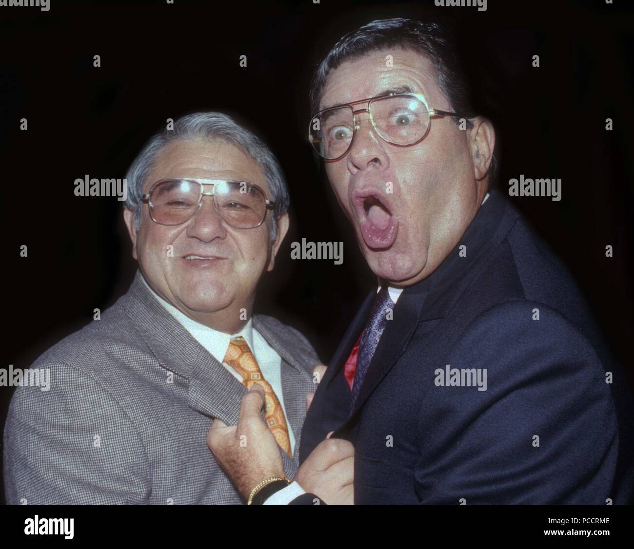Buddy Hackett and Jerry Lewis 1986 Photo By John Barrett/PHOTOlink.net ...