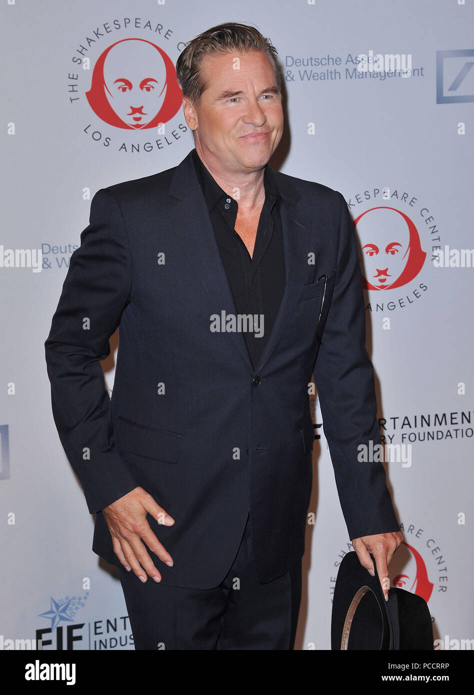 Val Kilmer arriving at The 23rd Ann. Simply Shakespeare at the Broad ...