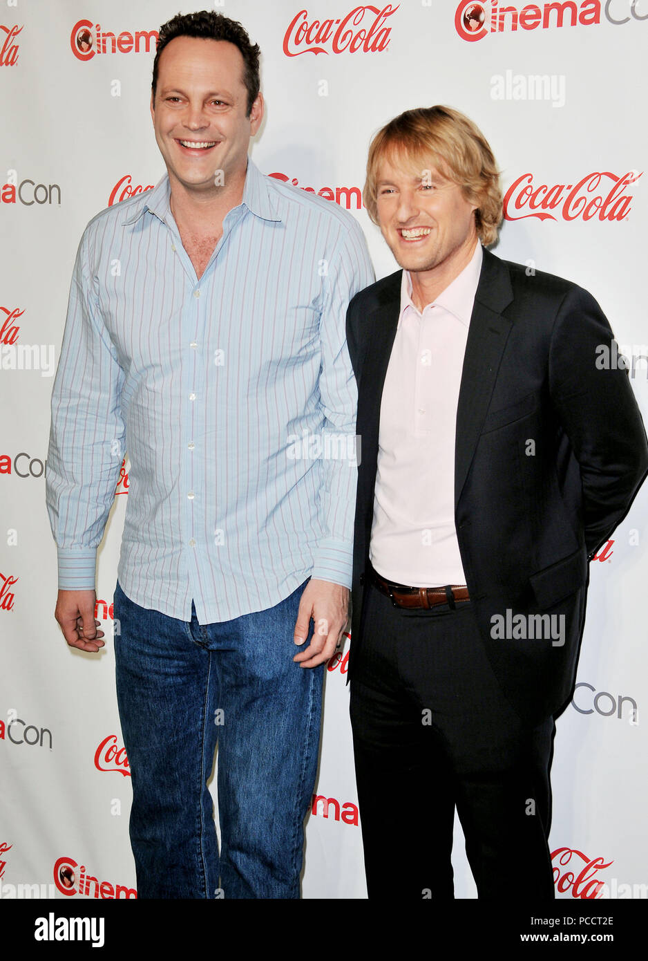Vince Vaughn and Owen Wilson at the Cimenacon 2013 Big Screen Achiv ...