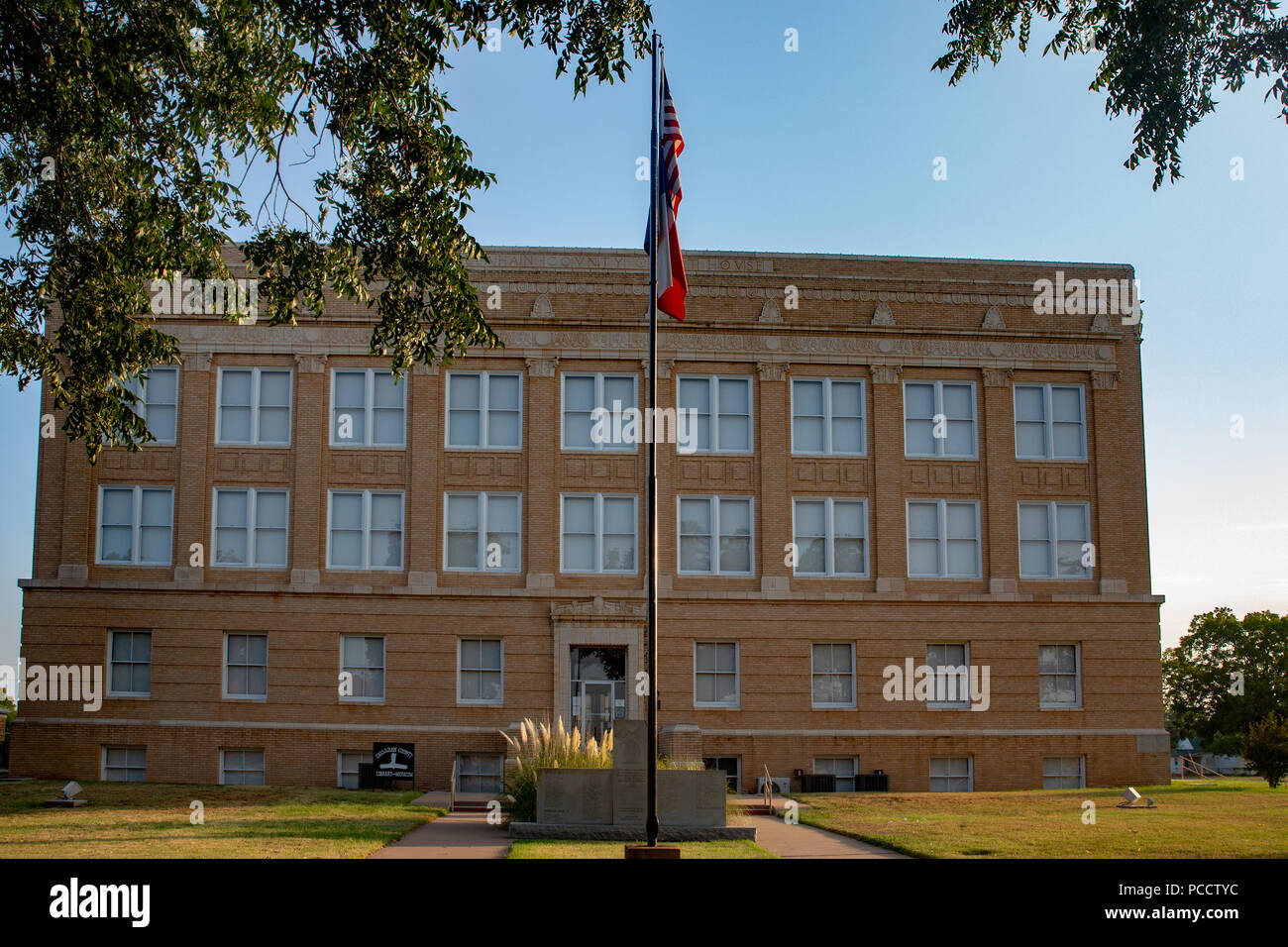The historic 1929 Callahan county courthouse in Baird Texas in Texas ... The historic 1929 Callahan county courthouse in Baird Texas in Texas ...