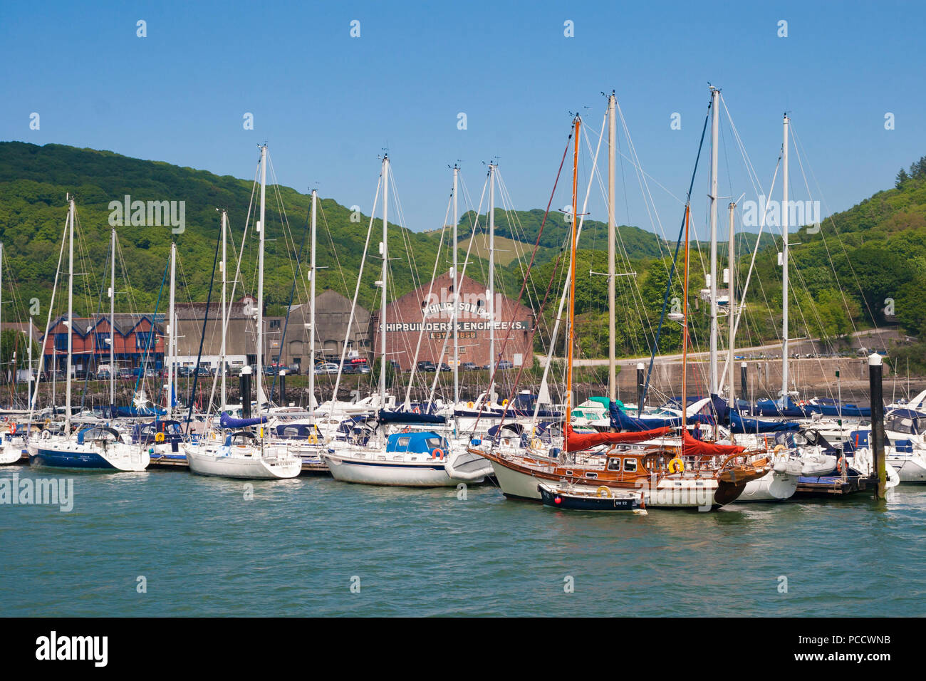 Dartmouth Harbour, Devon Stock Photo - Alamy