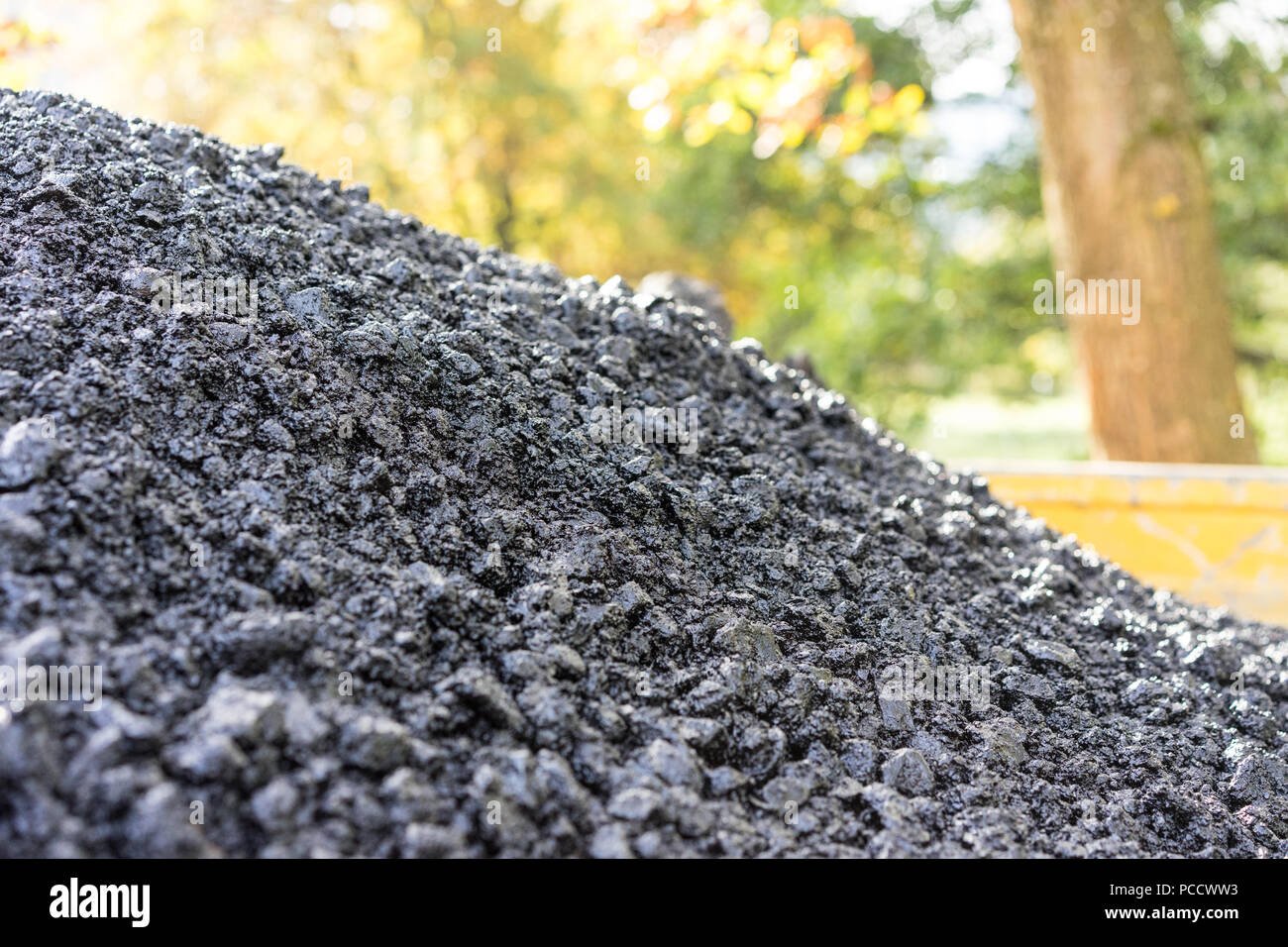 black street concrete cement close up for road construction macro Stock ...
