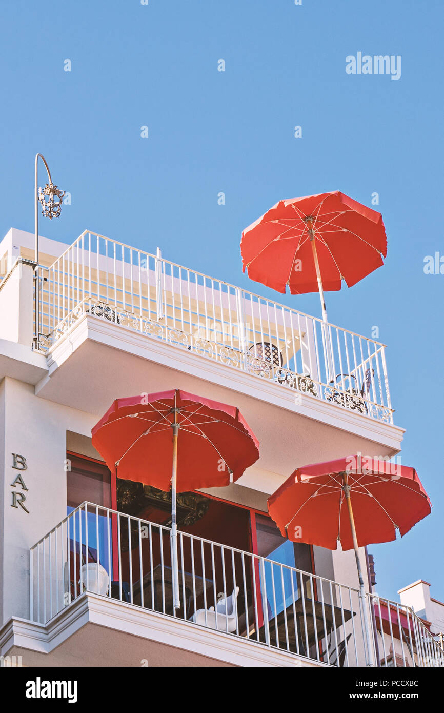 Coffee Shop Terrace Balcony High Resolution Stock Photography and ...