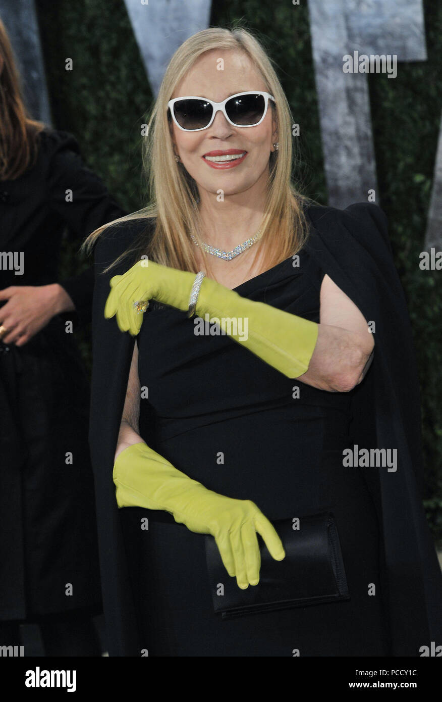 Faye Dunaway 164 at the Vanity Fair 2013 Oscar party at the Sunset ...