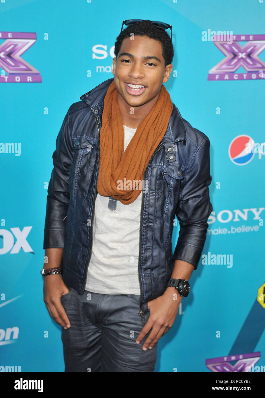Arin Ray 139 the X-Factor Finalists Party at the SLS Hotel in Los ...