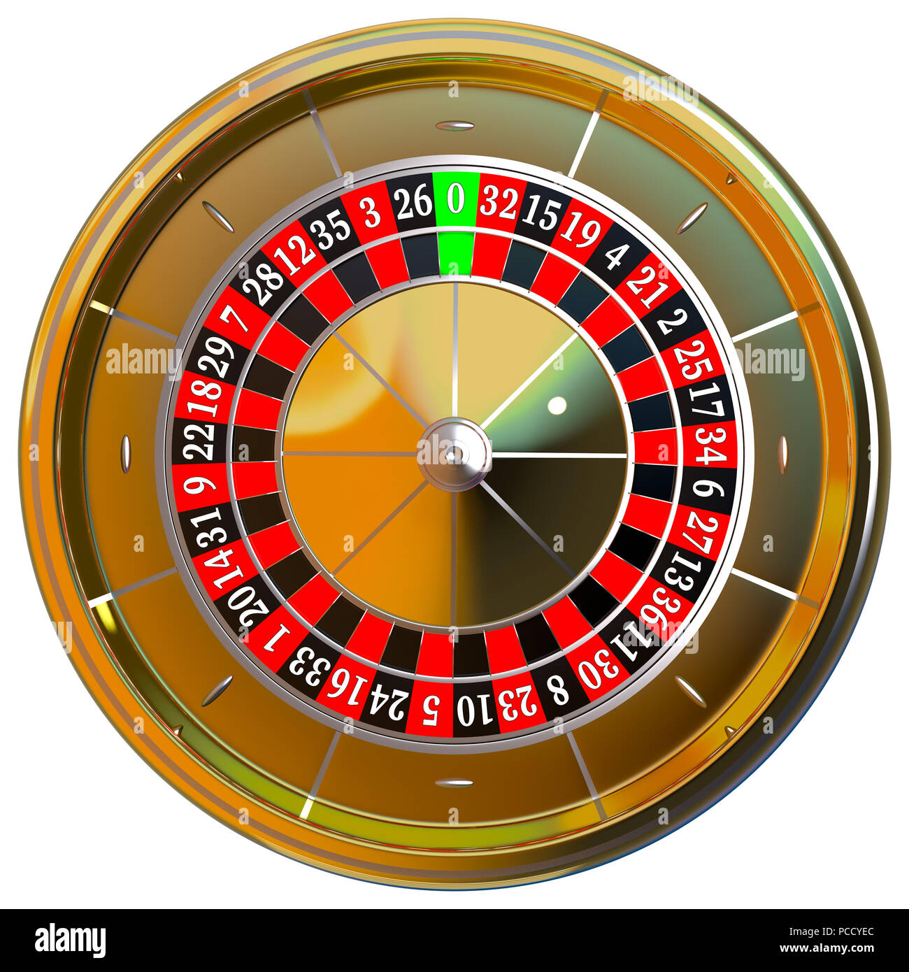 Casino roulette wheel Stock Photo - Alamy